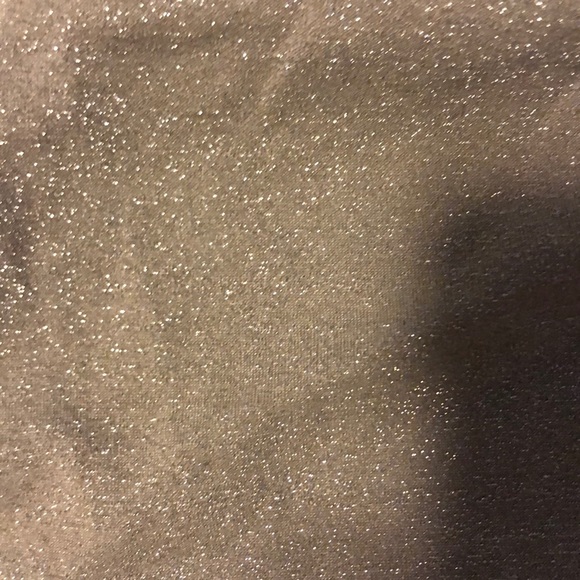 Tops | Silver Sparkly Crop Top | Poshmark